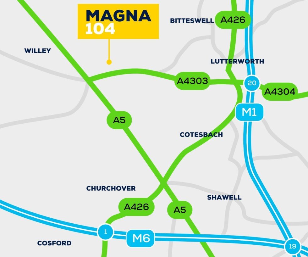 Magna 104 - Magna Park Lutterworth. LE17 4XW